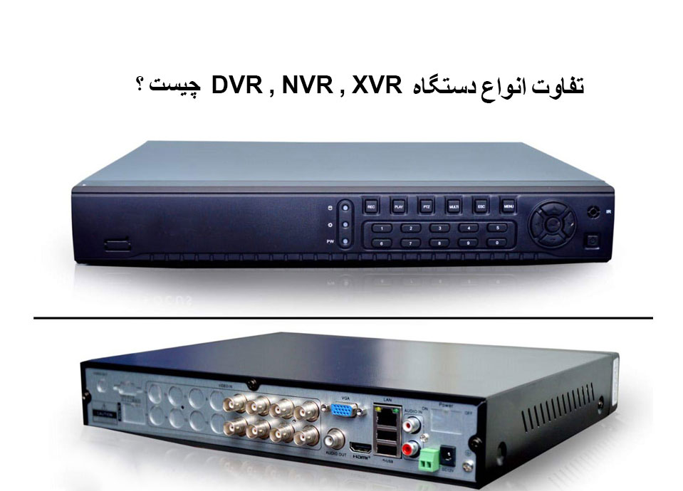 تفاوت انواع دستگاه XVR ،NVR و DVR چیست؟ | آوینتک